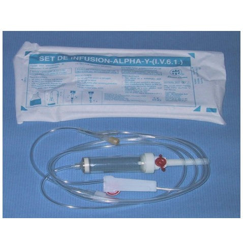 Set de perfusion avec site d'injection (25 unités) – Medi Support